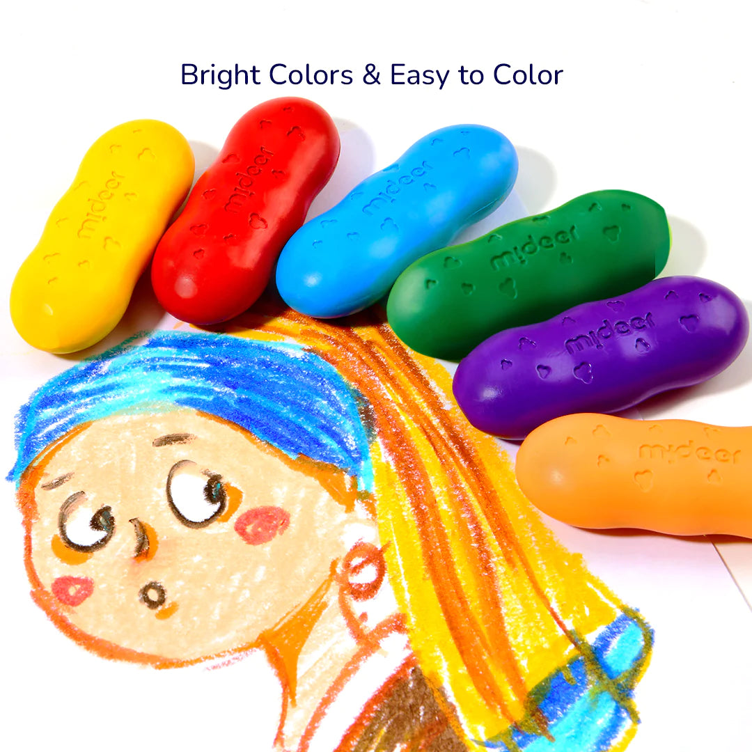 Pease Crayons 12 Colours – Dolly & Belly