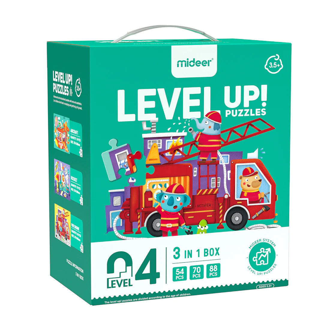 Level Up! Puzzles - Level 4: Transportation 54P-88P – Dolly & Belly