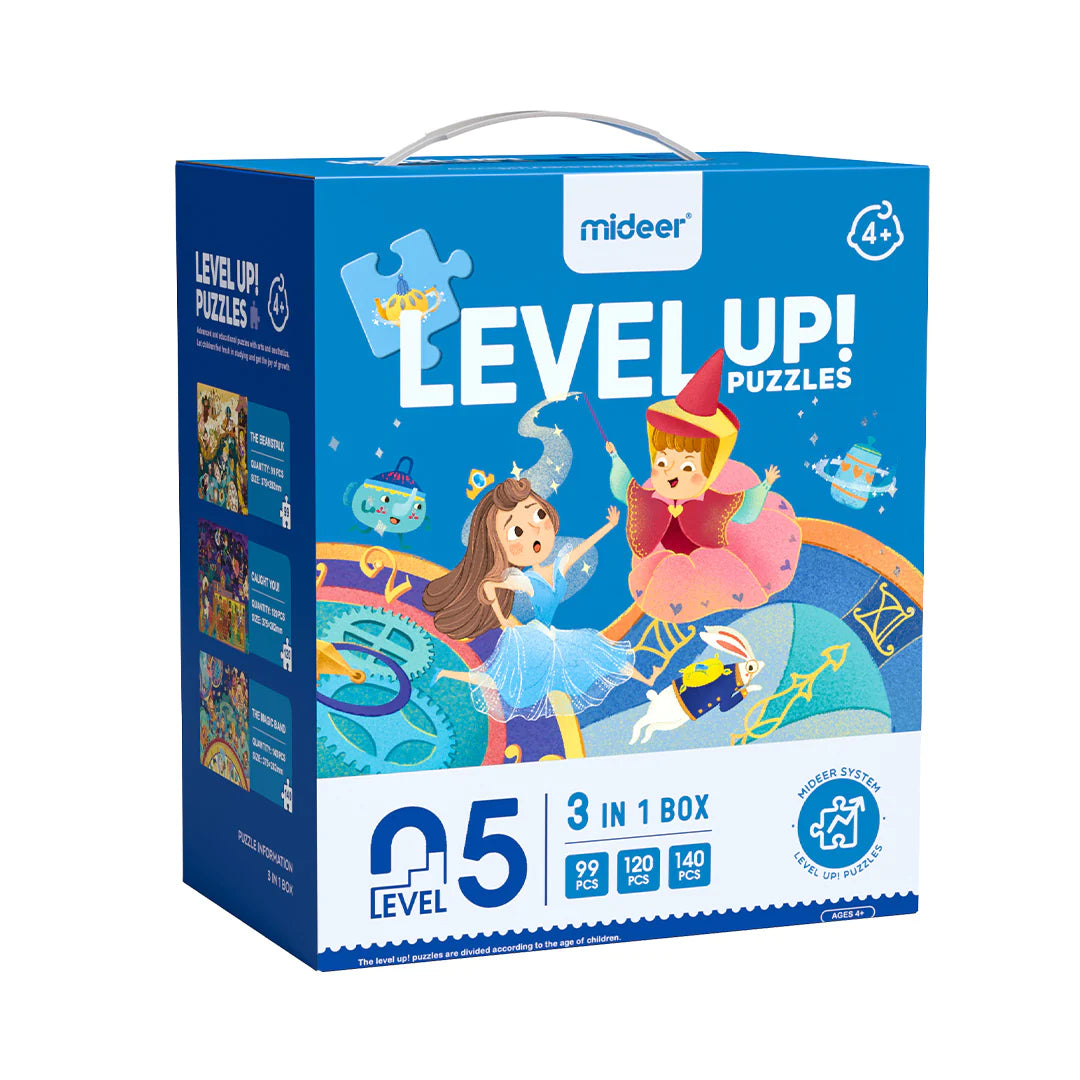 Level Up! Puzzles - Level 5: Fairytale World 99P-140P – Dolly & Belly