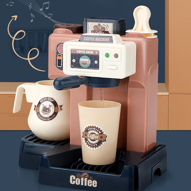 Kids Pretend Play Coffee Machine & Cashier – Dolly & Belly