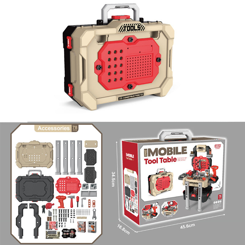 Kids Deluxe Work Bench Tools Set – Dolly & Belly